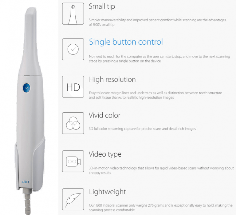 Medit i500 - Dental CAD Website